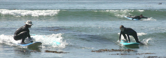 surfing lesson pictures May 2005 – Mary Donahue