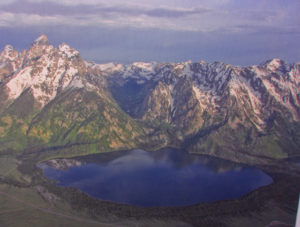 map of Jenny Lake campground, Grand Teton National Park – Mary Donahue