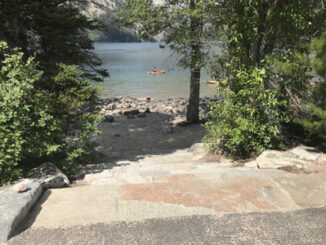 map of Jenny Lake campground, Grand Teton National Park – Mary Donahue